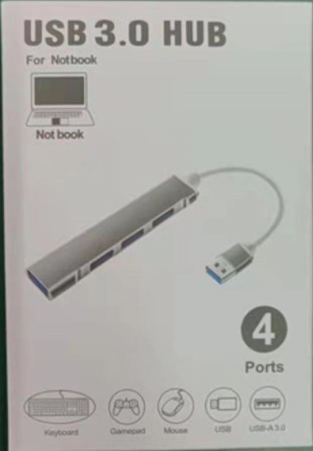 一拖四USBHUB3.0扩展坞typec集线器转接头电脑TypeC插头数据线-阿里巴巴