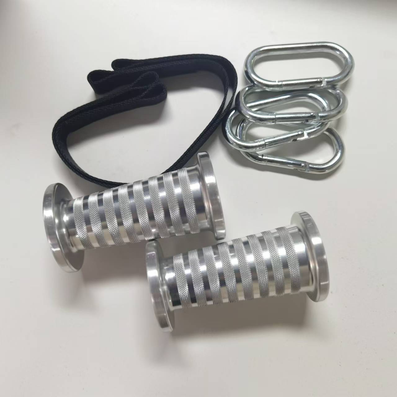 MKA Aluminum Alloy Cone Rope Grip biceps bend lift triceps down KAZ ...