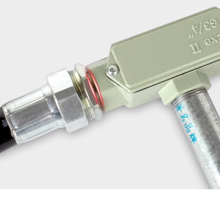 防爆穿线盒BHC三通四通直通弯头弯通铝合金加厚DN20防爆过线盒1寸-阿里巴巴