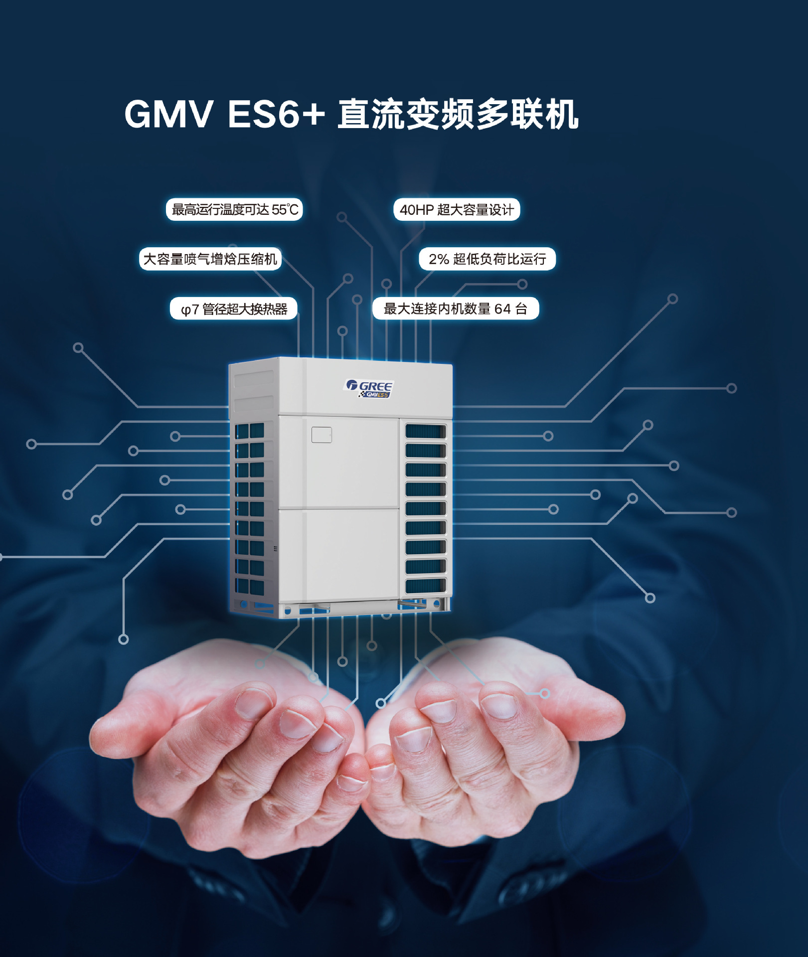 格力中央空调GMVES6+直流变频多联机组GMV-1100W/J 中央空调-阿里巴巴