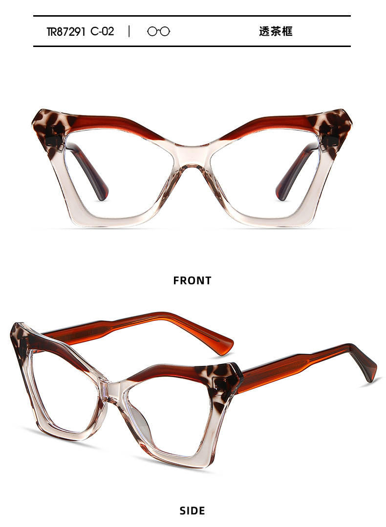 87291防蓝光眼镜框方形TR90眼镜框ins潮流眼镜框跨境热销款眼镜框-阿里巴巴