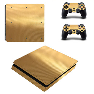 PS4 slim游戏机贴纸P4 slim源头厂家批发碳纤维材料系列多色选择-阿里巴巴