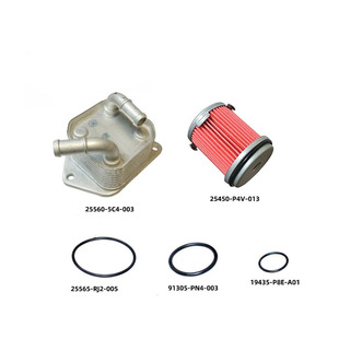 25560-5C4-003 25450-P4V-013变速箱冷却器+变速箱滤芯套装-阿里巴巴