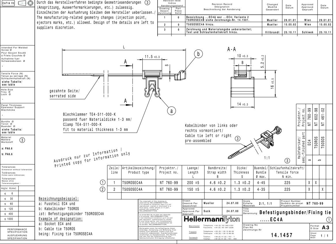 汽车线束钣金孔海尔曼156-00547 | T30REC4A扎带-阿里巴巴