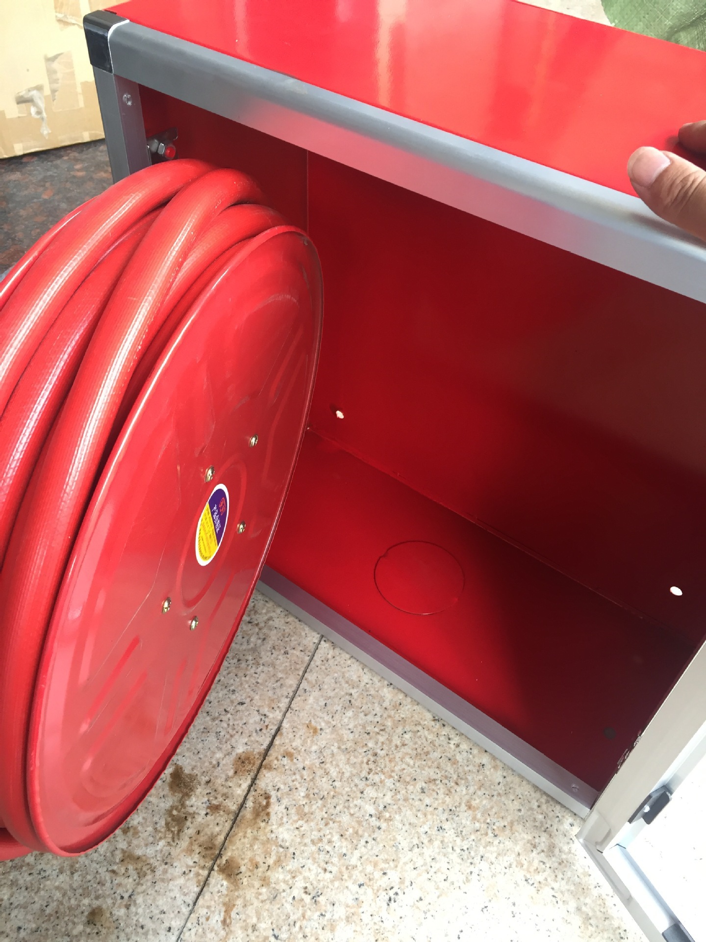 消火栓箱 SG24A65-J消防箱 不锈钢消火栓箱SG24E65-J自救式消防箱-阿里巴巴