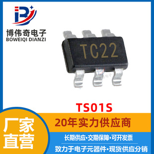 TS01S 贴片SOT-23-6 单键电容式触摸控制IC 芯片 电子元器件 TS01-阿里巴巴