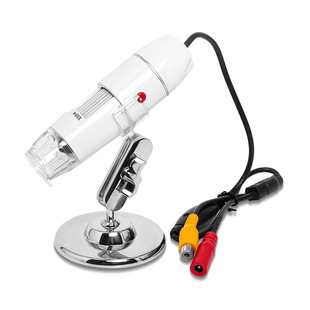 400X/1000X/TV/AV接口高清电子显微镜便携式接电视放大镜带7寸屏-阿里巴巴