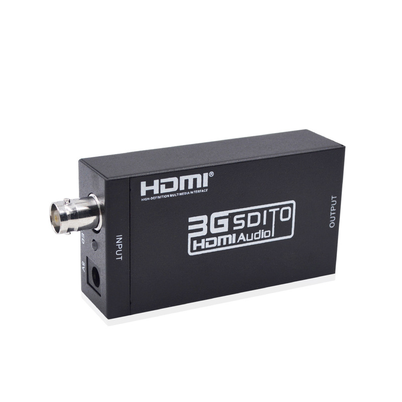 3G-SDI转HDMI转换器SDI TO HDMI高清摄像机转电视广播级sdi转hdmi-阿里巴巴