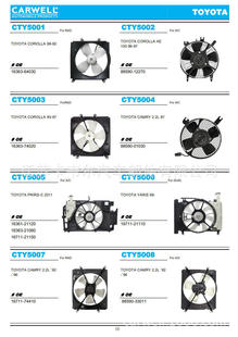 FOR TY FAN 16363-64030 88590-12270 16363-74020 88590-01030-阿里巴巴