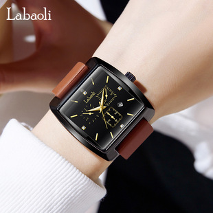 Labaoli拉宝丽方块简约复古女士手表厂家时尚百搭女表防水石英表-阿里巴巴