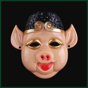 Porky Pig Mask Monkey King Mask Children's Monk Mask Journey-阿里巴巴