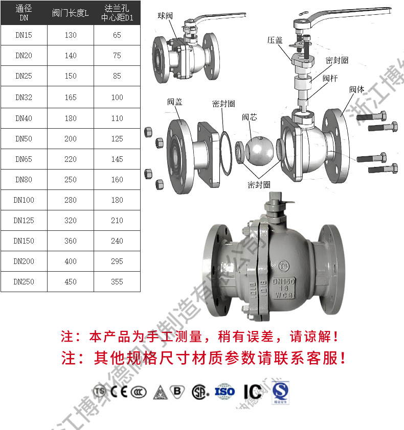 球阀Q41F-16 25 40 64法兰连接耐高温气动全通径阀门-阿里巴巴
