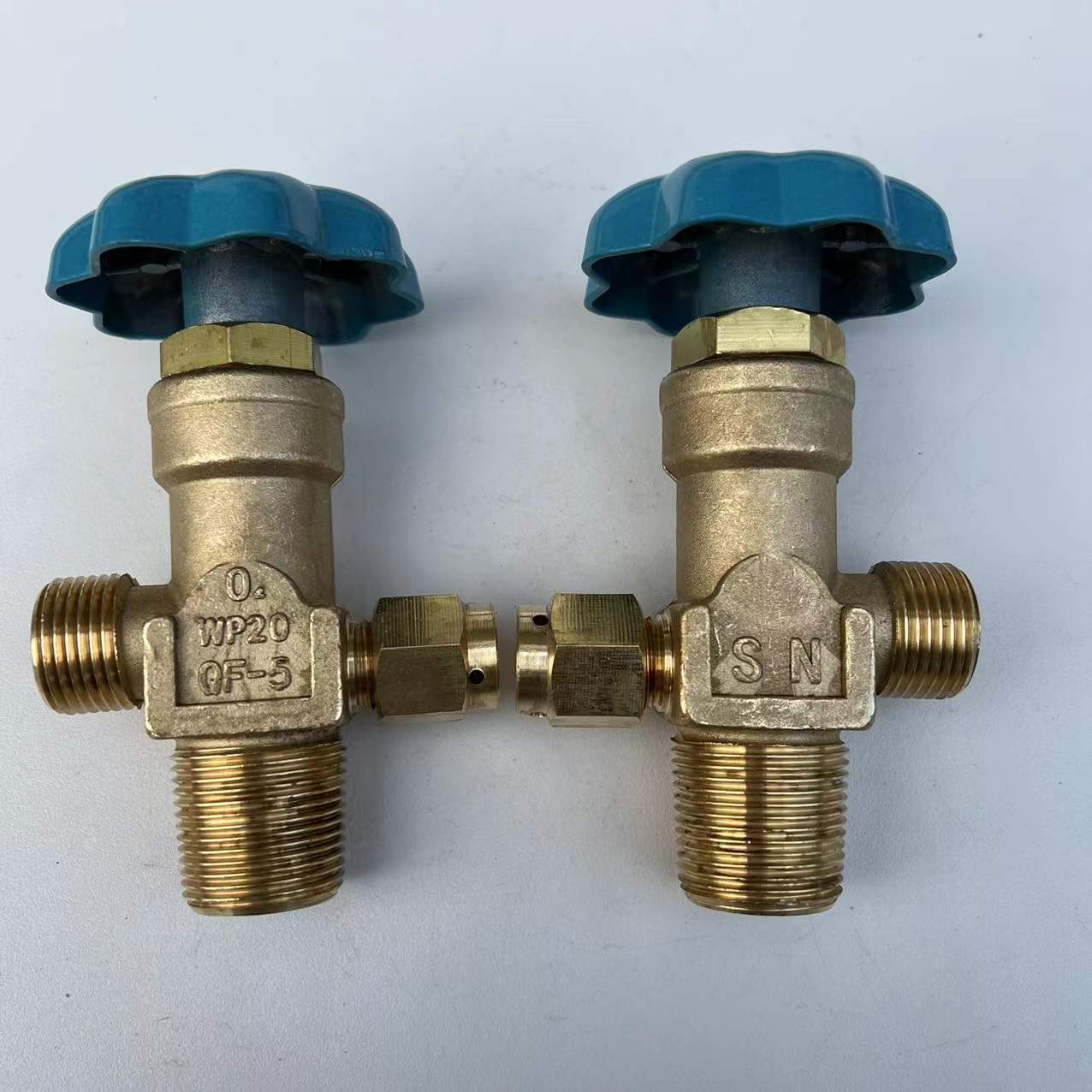 瓶阀QF-5氧气氮气氩气空气高压气瓶阀 PN20mpa瓶阀/角阀G5/8-阿里巴巴