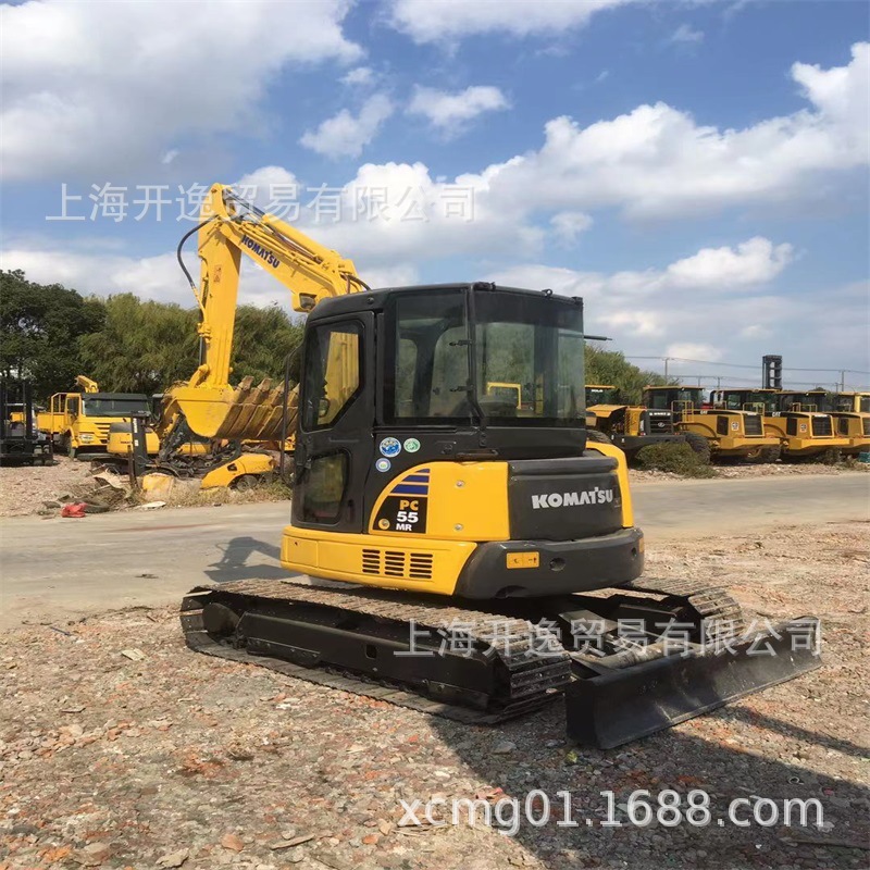 上海挖机厂出售小松PC55挖掘机 小松挖掘机PC55MR 3吨5吨小松挖机-阿里巴巴