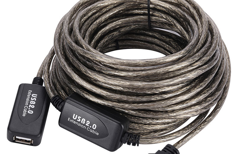 usb2.0延长线5米10米15米USB公对母信号放大器内带芯片数据延长线-阿里巴巴