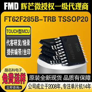FMD辉芒微FT62F285B-TRB触摸芯片8位单片机触控MCU主控IC芯片开发-阿里巴巴