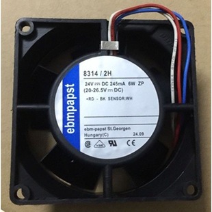 全新ebmpapst 8314/2H 24V 6W 8032高端设备 变频器风扇-阿里巴巴