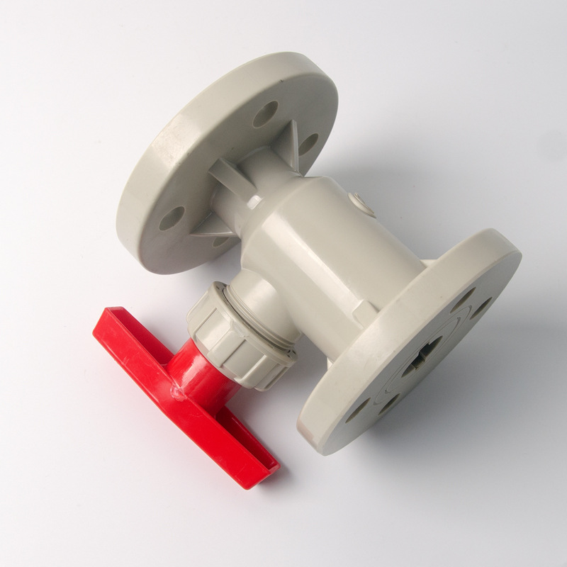 上海兰高阀门 PPH法兰球阀 Q41F-10S 耐酸碱全塑PPH法兰塑料球阀-阿里巴巴