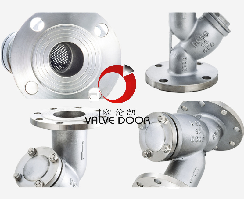 304\316L不锈钢Y型法兰过滤器 GL41W-16P不锈钢过滤器DN40 50-阿里巴巴