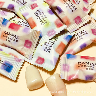 DENMAS丹玛仕 特浓奶油夹心哈密瓜芝土味软糖伴手礼喜糖零食批发-阿里巴巴