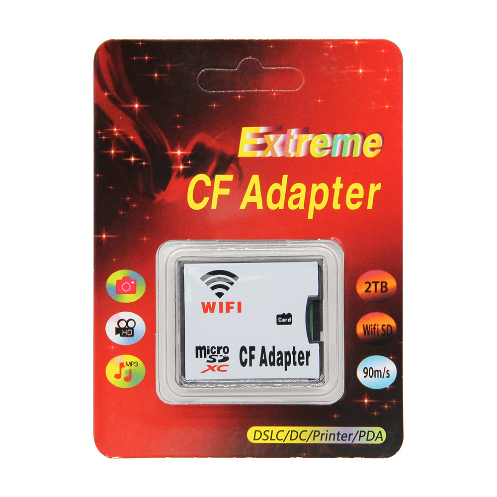 WIFI版 TF TO CF ADAPTER micro sd/tf 转 cf卡-阿里巴巴