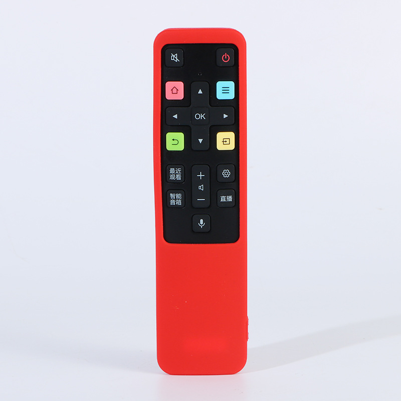 适用TCL RC802V RC801C遥控器硅胶保护套通用型加厚防摔防滑彩色-阿里巴巴