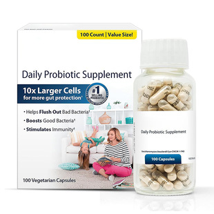 TK亚马逊爆款Daily Probiotic Supplement每日益生菌胶囊工厂现货-阿里巴巴
