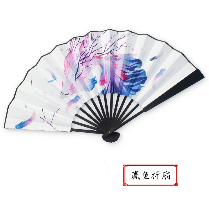 Ancient Chinese Folding Fan Female Chinese Warrior fairy princess ...