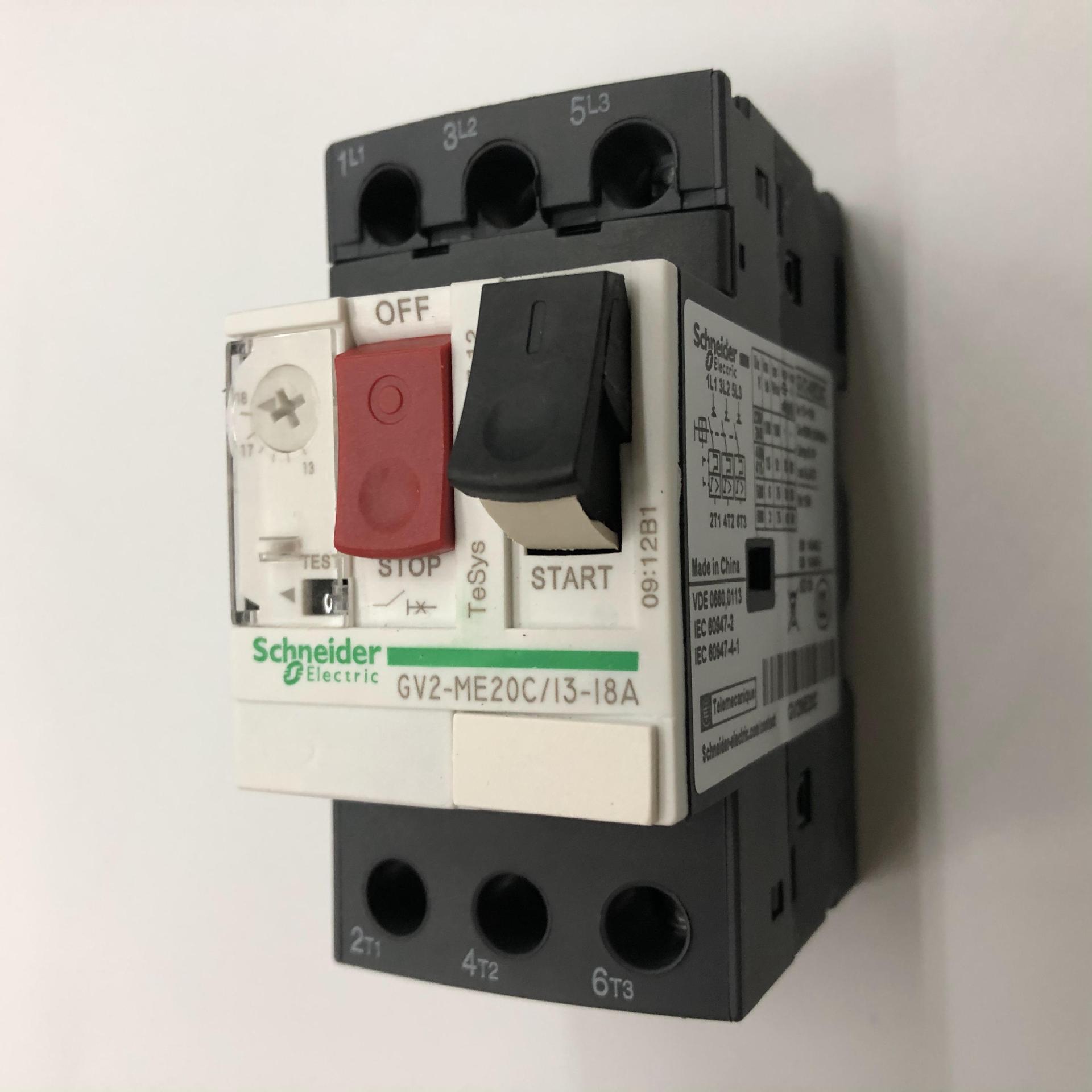 原装正品GV2-ME20C 13-18A Schneider电动机保护用空气开关断路器-阿里巴巴