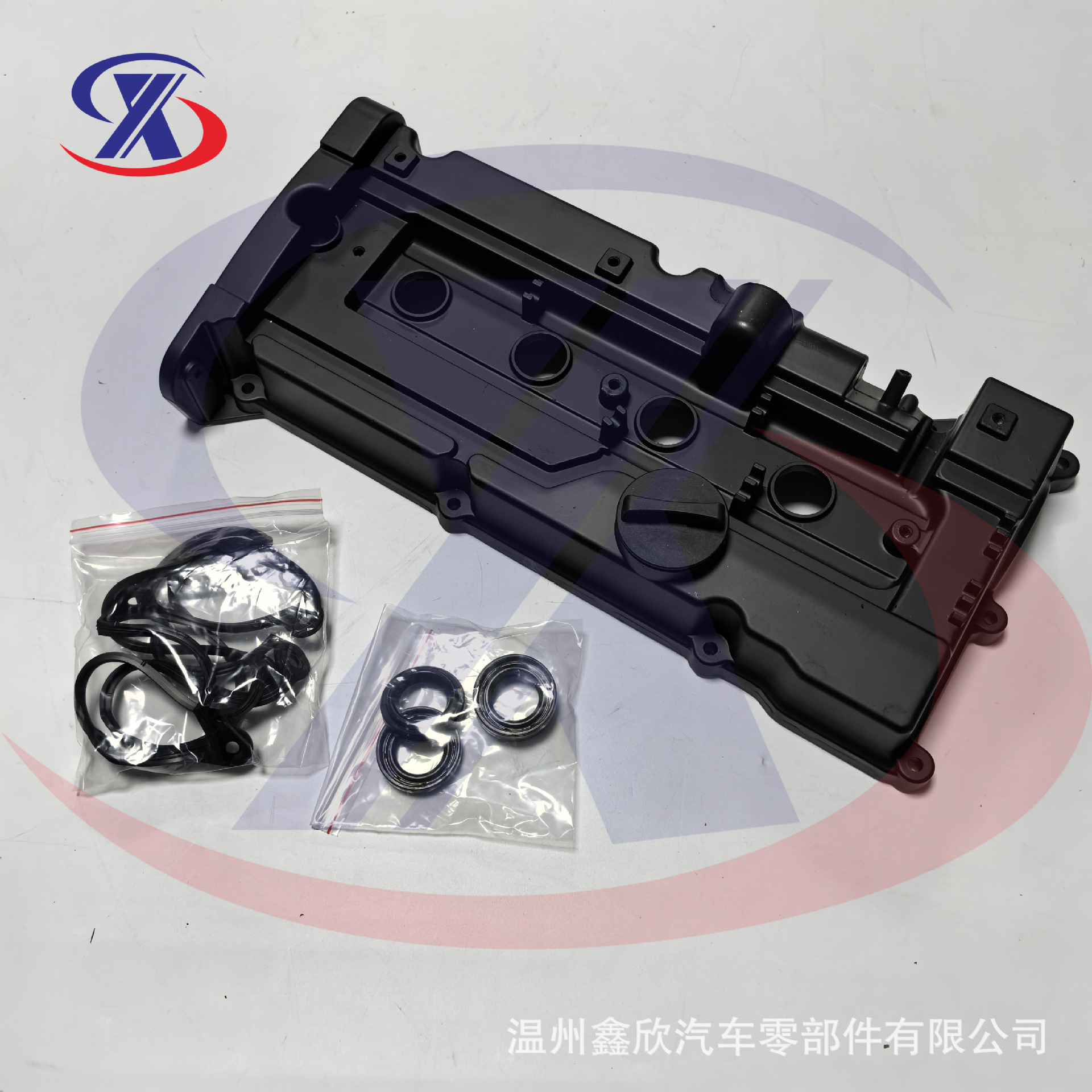 气门室盖适用于现代:2241026611 22410-26611 22410-26013(铝)黑-阿里巴巴