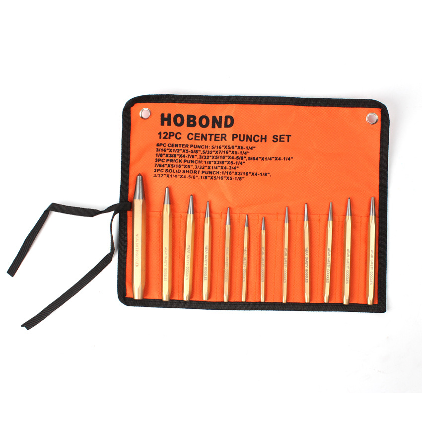 中心冲IMPA613066中心冲组件12件套圆锥冲中心冲钉子冲打孔定位-阿里巴巴