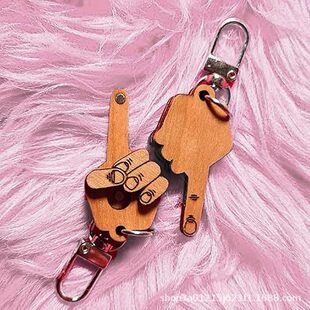手掌钥匙扣 Pointer Finger Thing Keychains Set-阿里巴巴