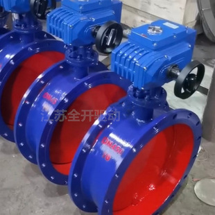 DN300电动通风蝶阀 D941W-6除尘管道调风阀 PN0.6烟道通风电动阀-阿里巴巴