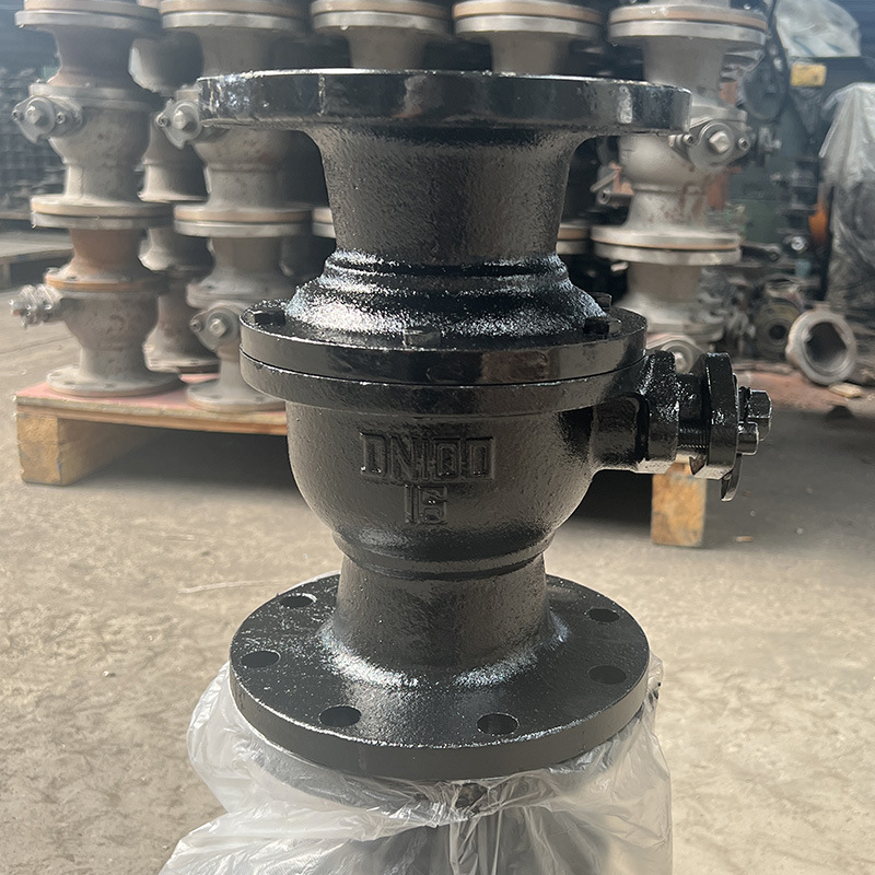 法兰球阀Q41F-16厂家直供铁阀门手动铸铁硬密封工程泄水阀-阿里巴巴