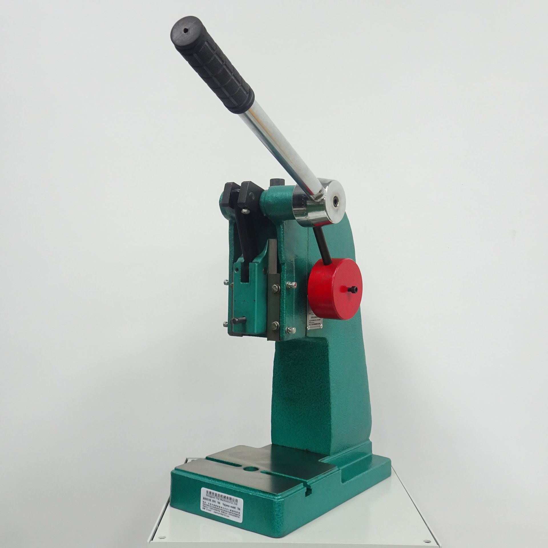 厂家直供600kg小型台式精密手动压力机 单柱杠杆式手板压床手啤机-阿里巴巴