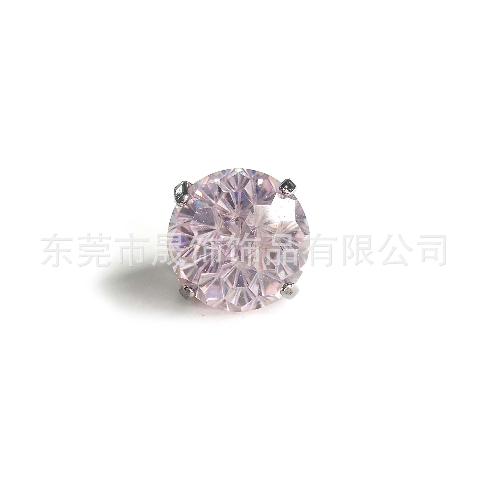 F136钛烟花切耳钉渐变碗底包锆石G23钛合金人体穿刺饰品耳骨钉-阿里巴巴