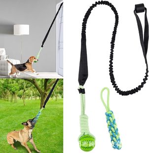 跨境爆款Dog Interactive Tether Tug of War Toy狗互动拔河磨牙-阿里巴巴