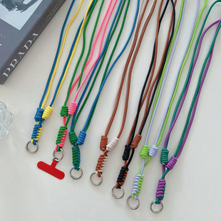 手机挂绳 编制绳通用调节简约创意手机壳斜跨链个性女背带手机绳-阿里巴巴