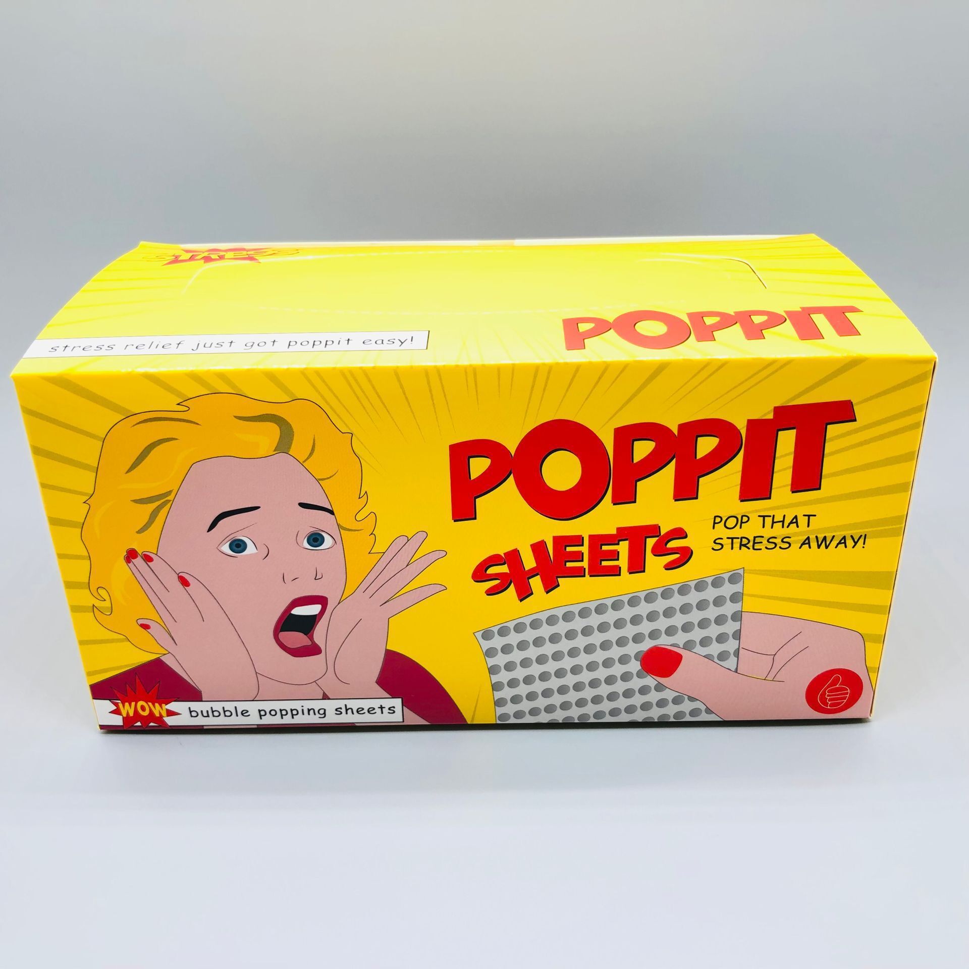 Poppit Sheets POP减压神器 气泡纸抽纸办公发泄解压玩具泡泡纸膜-阿里巴巴