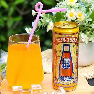 华洋1982汽水330ml*6易拉罐装碳酸饮料整箱饮品果汁荔枝味凤梨-阿里巴巴