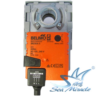 BELIMO搏力谋SRVU230-5/SR230A-5电动蝶阀执行器角行程驱动器-阿里巴巴