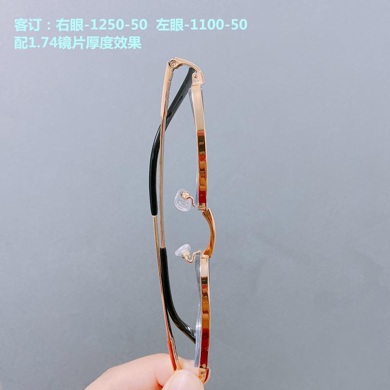 防雾1.74镜片凯米U6双非金罡镜片配近视眼镜u2防蓝光u6X无底镜片-阿里巴巴