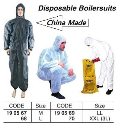 防护服IMPA 190567 190568 190569 190570一次性连体防护服CE证书-阿里巴巴