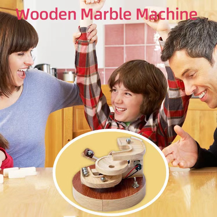 Wholesale Creative Wooden Marble Machine Toy for Kids Ages 15-35 ...