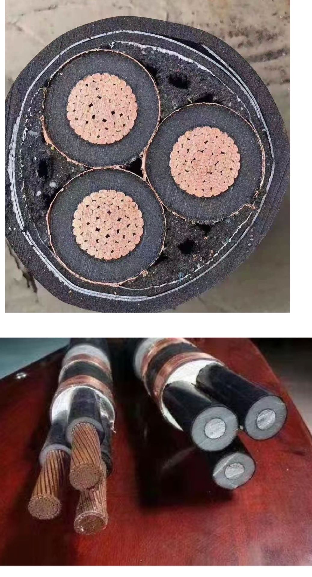 鸿海线缆国标纯铜保检测ZR-YJV3*150 8.7/15kv 高压电力电缆线-阿里巴巴