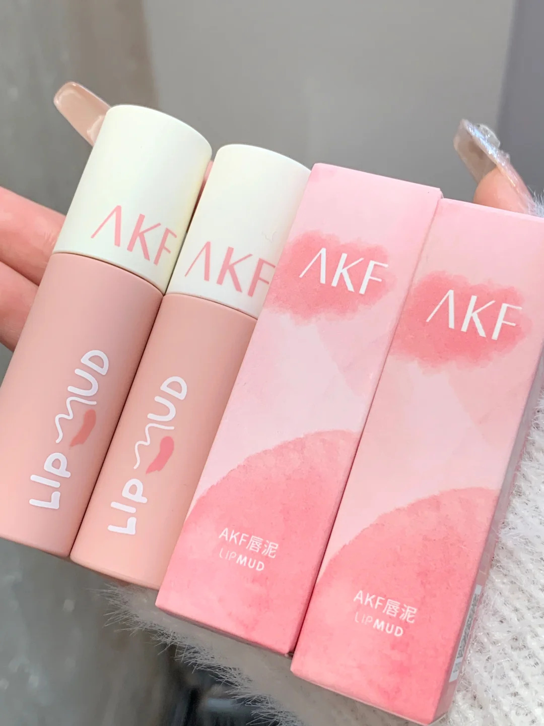【新色】akf唇泥唇釉口红保湿丝绒显白学生akf唇油保湿AKF唇泥-阿里巴巴