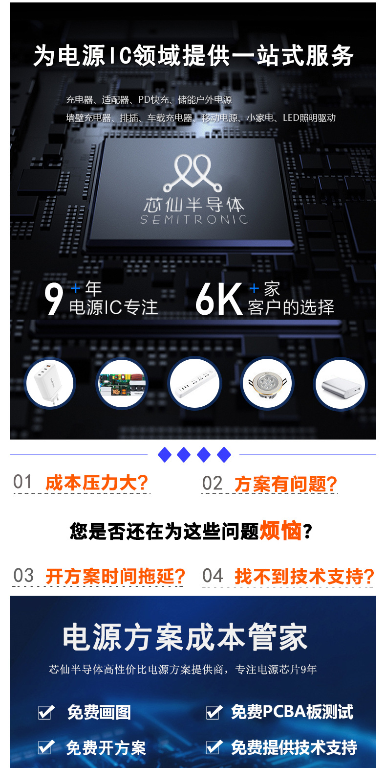 氮化镓MK2788 MK2789茂睿芯合封GaN快充充电器方案电源ic芯片-阿里巴巴