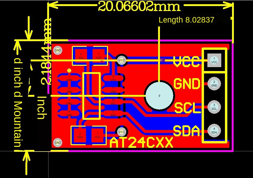 AT24C02模块 IIC I2C接口 EEPROM存储模块 单片机开发 智能小车-阿里巴巴