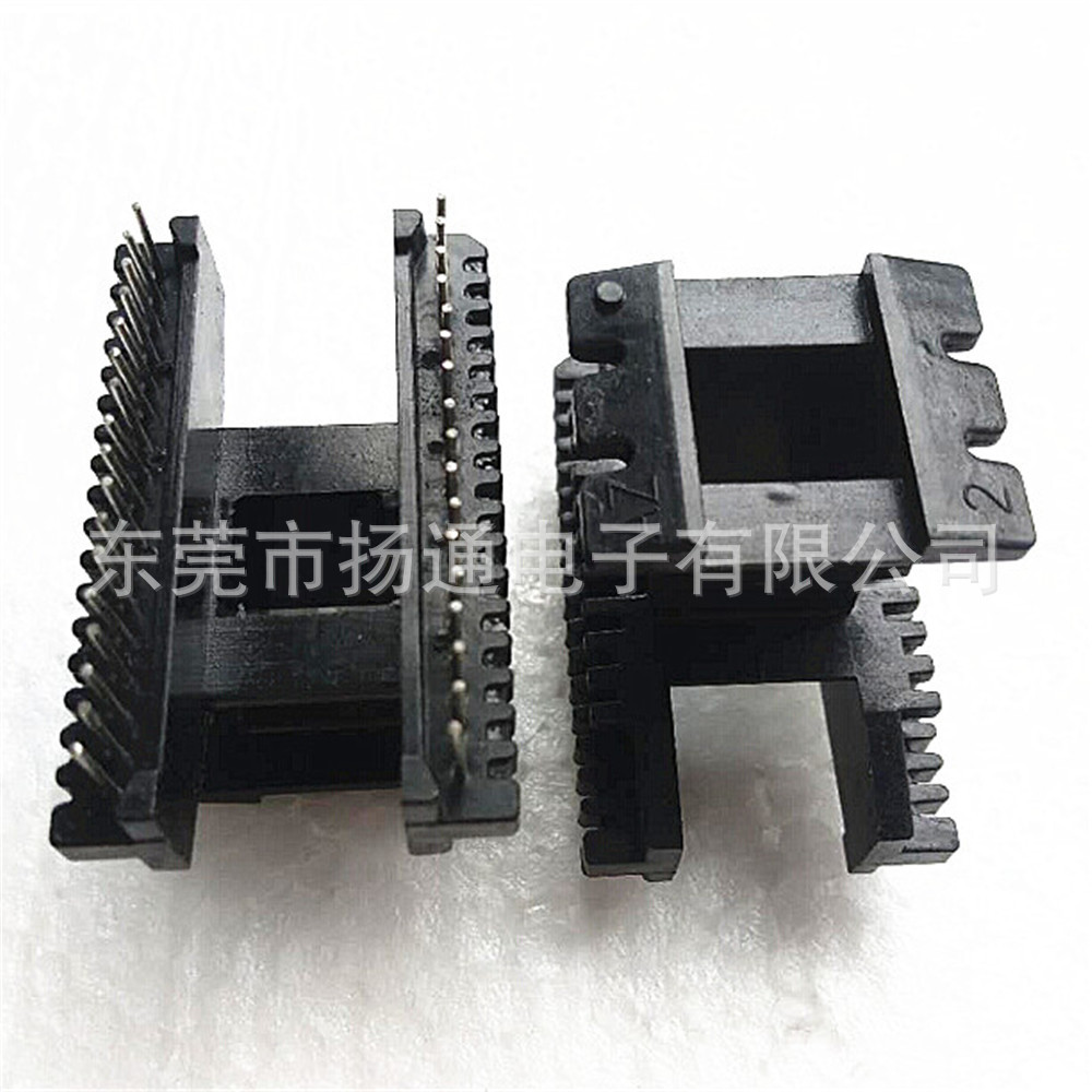 EE33变压器骨架电木骨架EI33高频骨架立式17+17针电源逆变器-阿里巴巴