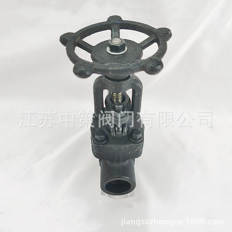 J61H-100C J61Y-160C锻钢焊接截止阀 A105对焊承插焊高温高压阀门-阿里巴巴